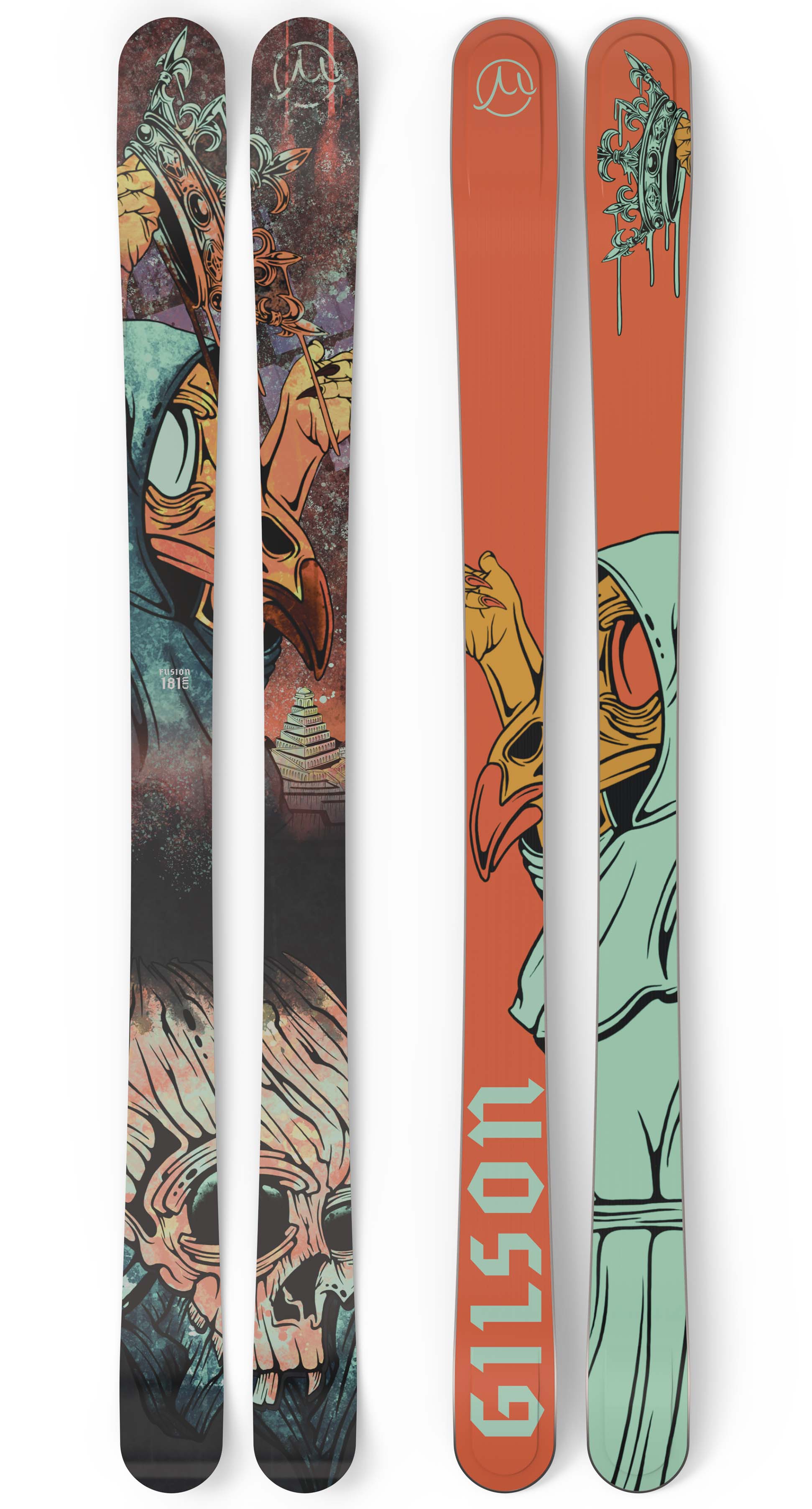 GILSON Fusion Freestyle 96 Skis | Park and All Mountain