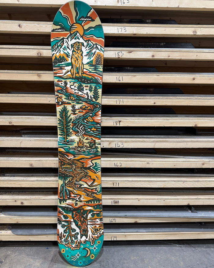 Homebrew Hybrid Camber All Mountain Snowboard | GILSON Snow